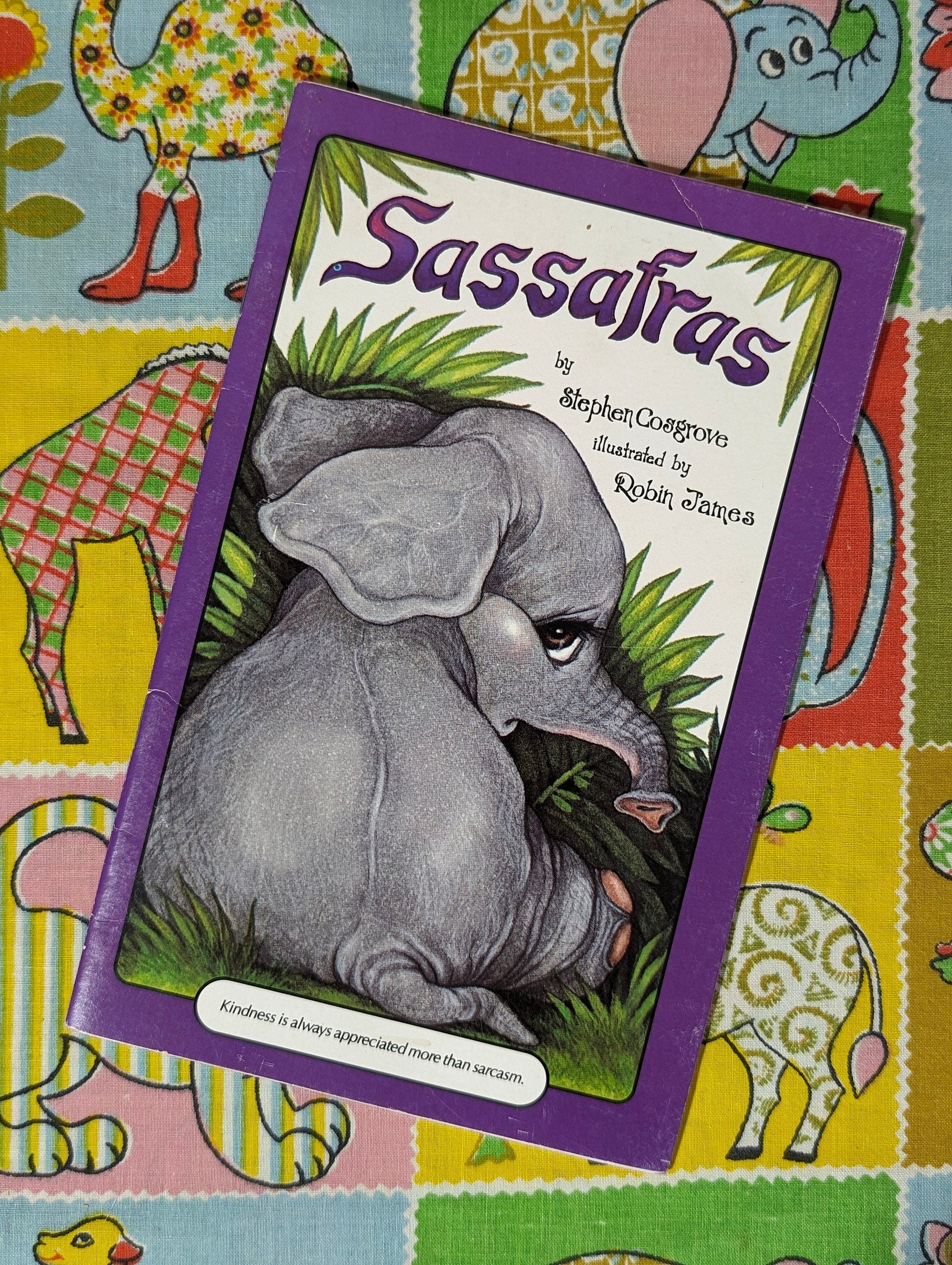 Sassafras A Serendipity Book Vintage Children's Elephant Book - Etsy