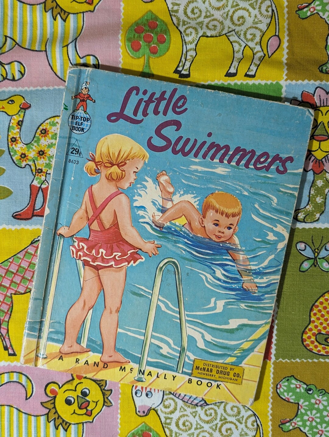 Little Swimmers | Rand Mcnally | Vintage Children's Book - Etsy