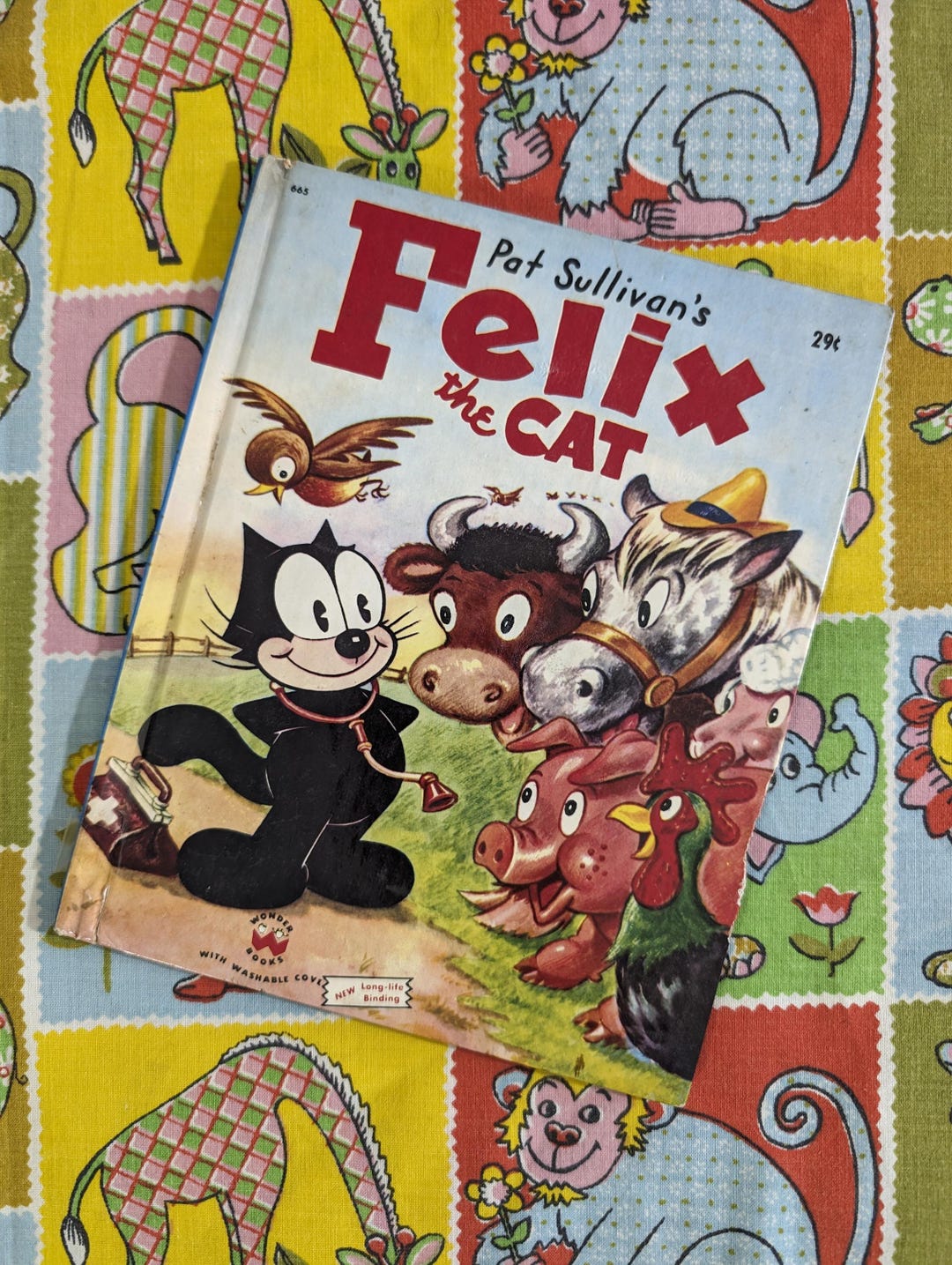 Felix the Cat | Pat Sullivan | Wonder Books | Vintage Children's Book ...