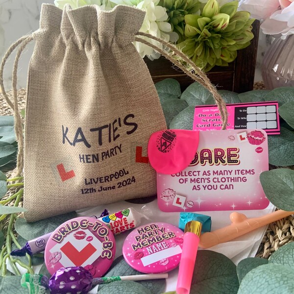 Hen Party Bags - Etsy UK
