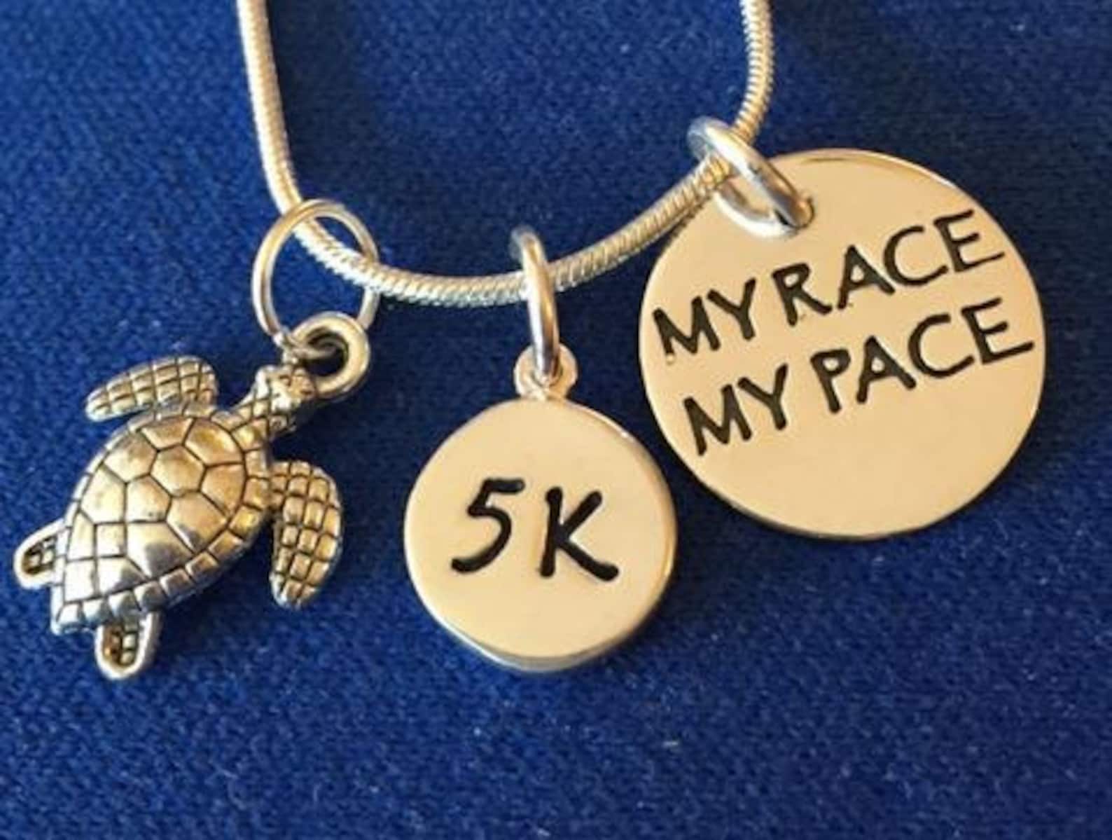My Race My Pace Running Distance Charm Trios 925 Sterling Silver - Pick ...