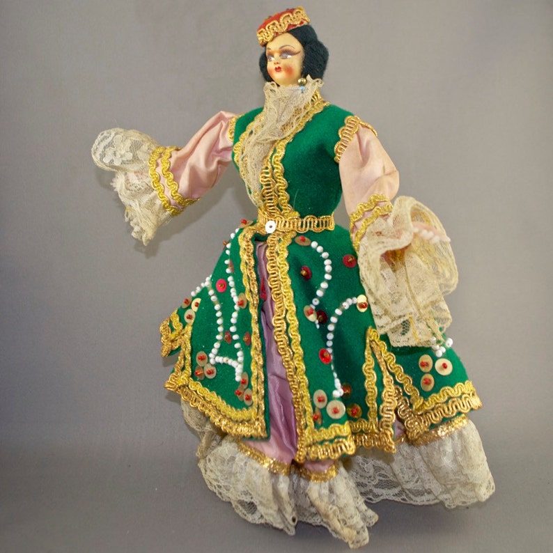 Vintage Collectors Greek Girl Doll in Traditional Costume D21 - Etsy