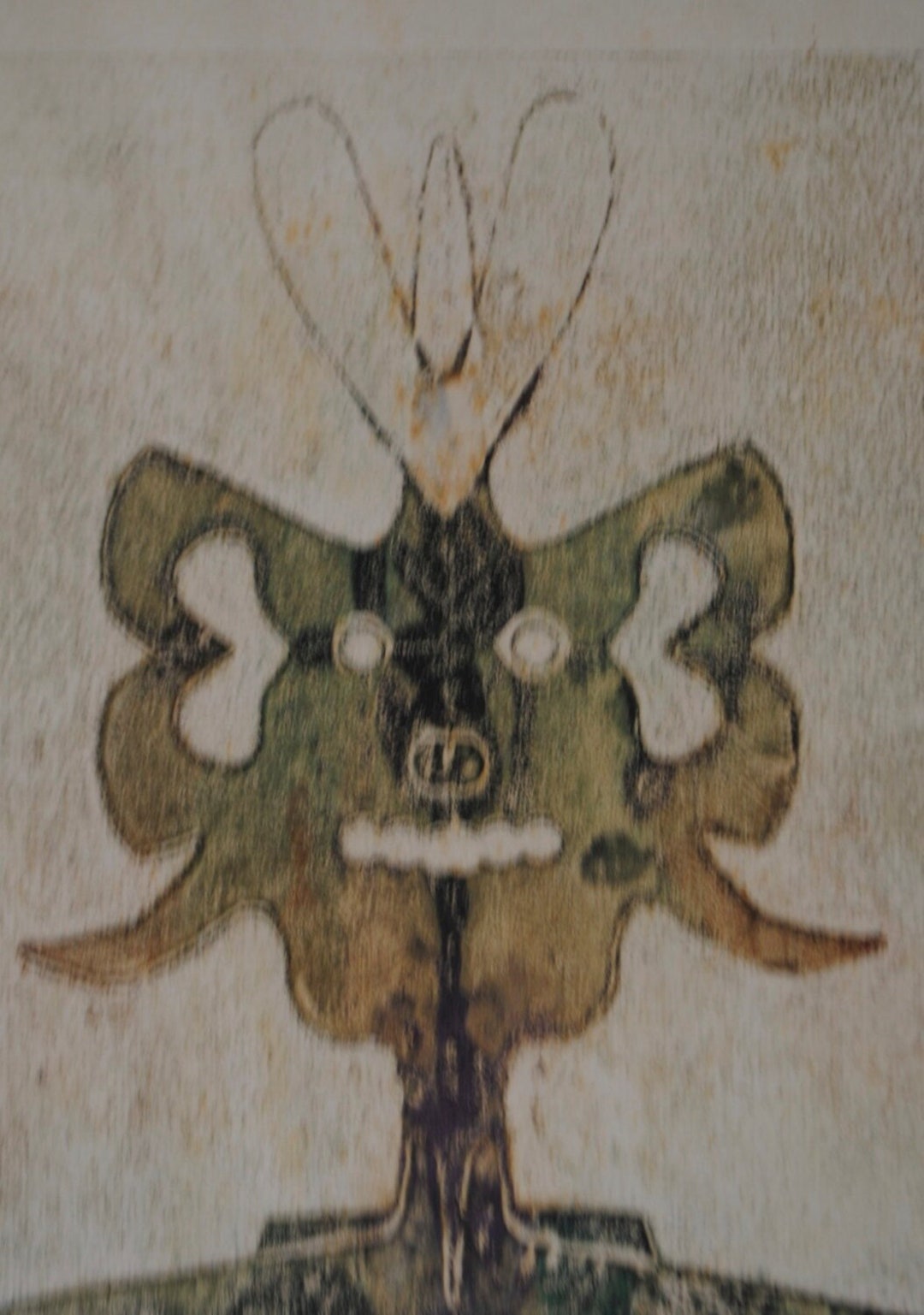 Original Early Abstract of A Male by Renowned Cuban Artist Joaquin ...