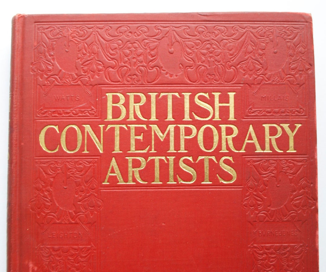 Rare Antique British Contemporary Artists Book by Cosmo Monkhouse 1899 ...