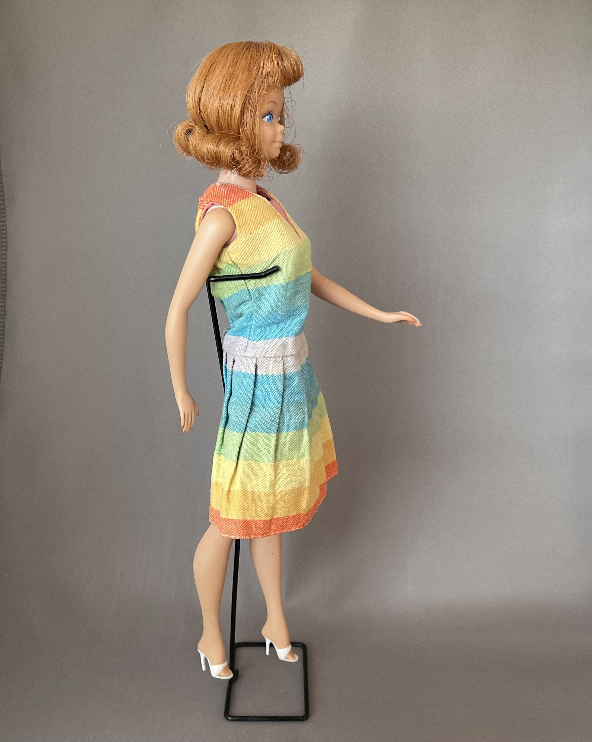 Vintage Original 1962 Midge Doll Barbies Best Friend by Mattel Japan ...