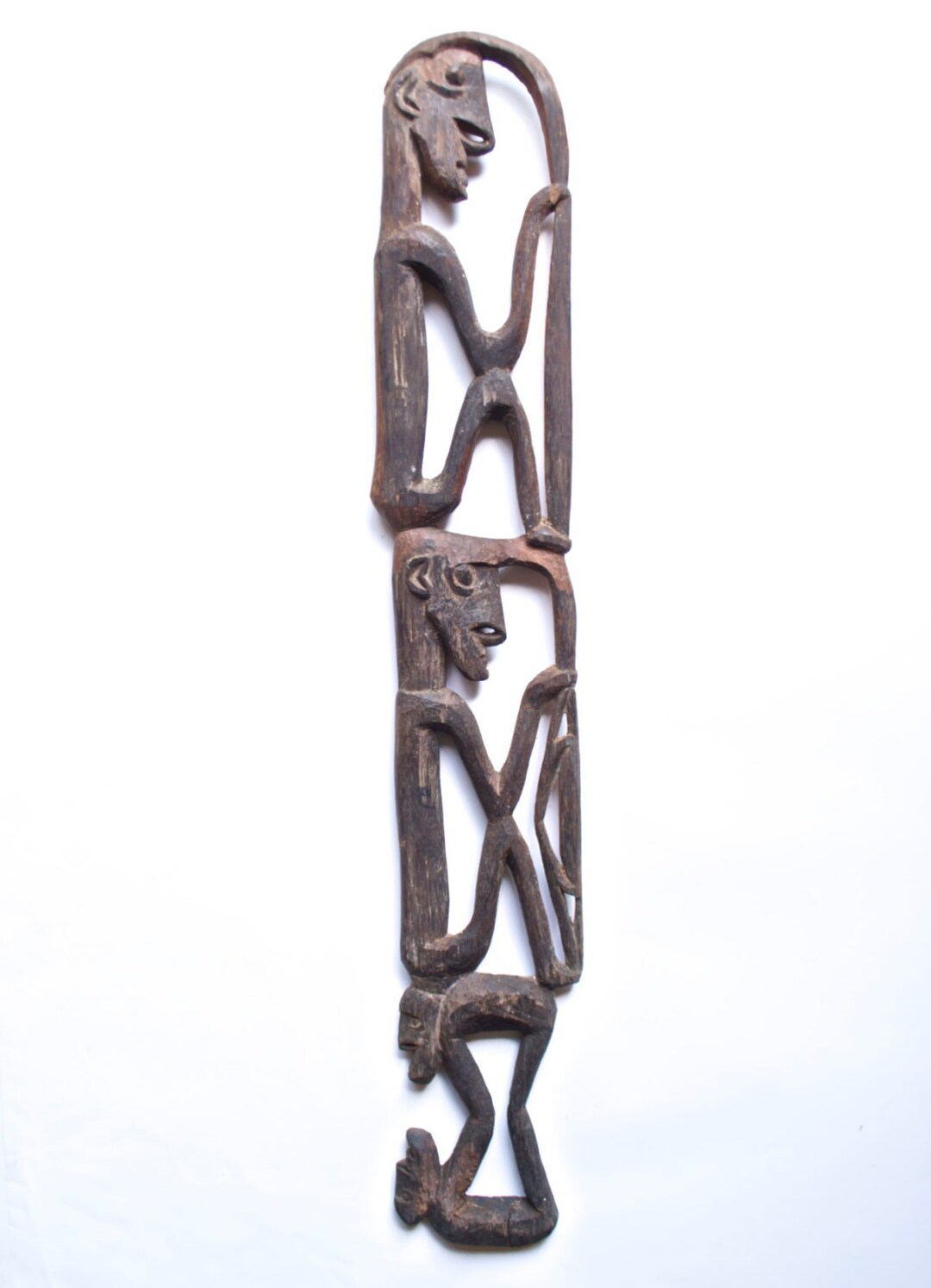 New Guinea Tribal Artifact Profile Carving of Four Ancestor - Etsy