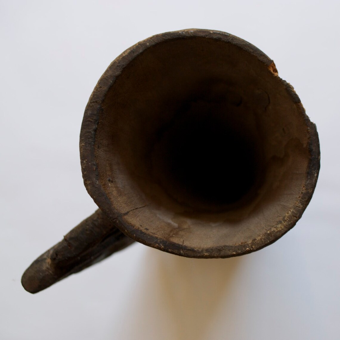 New Guinea Tribal Asmat Primitive Drum Artifact Sculpture From Irian ...