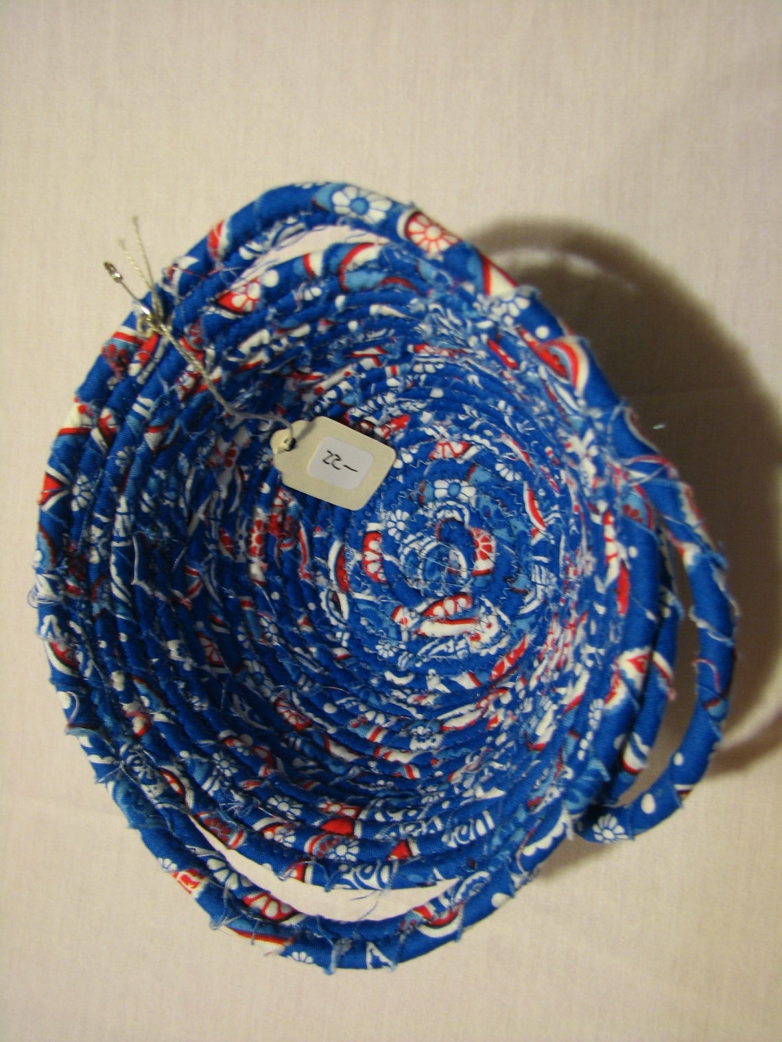 Coiled Rope Basket With Handles - Etsy