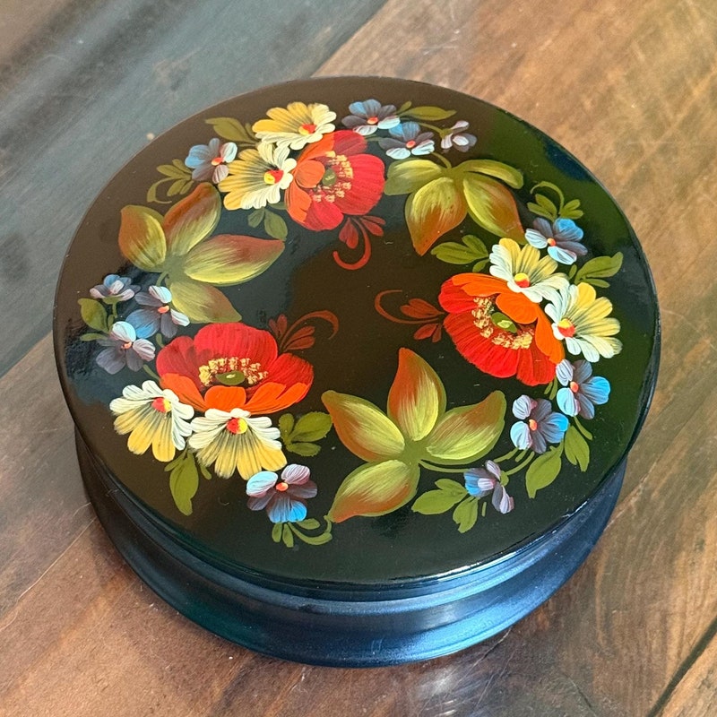 Russian Tin Box - Etsy