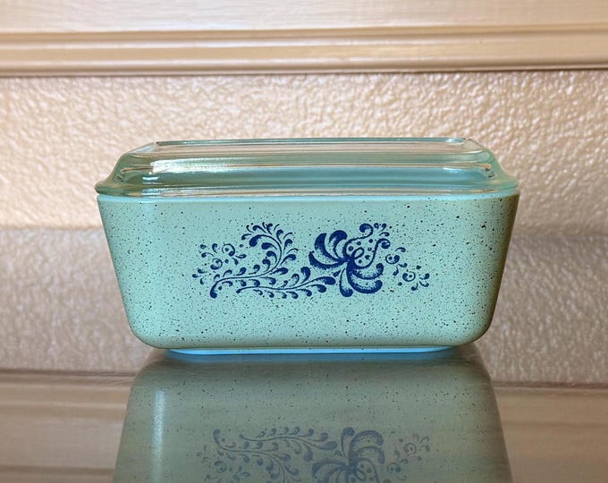 Vintage Pyrex Homestead 502 Refrigerator Dish With Lid - Etsy