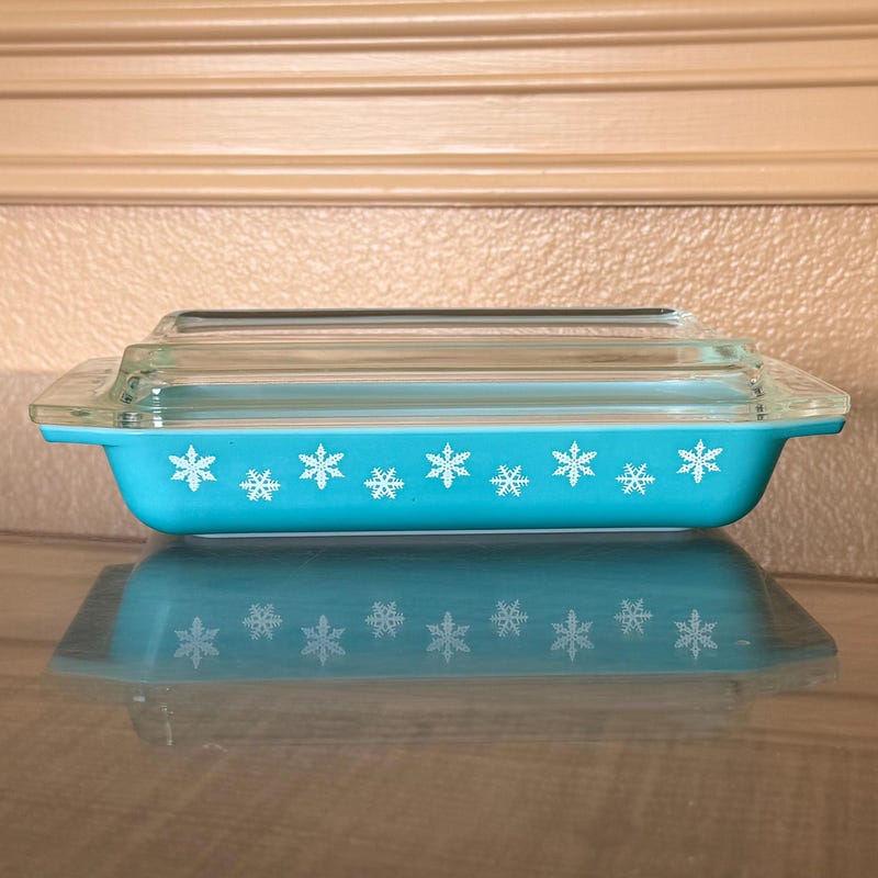 Pyrex Snowflake - Etsy