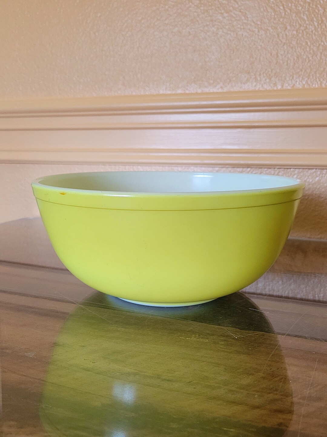 Pyrex 404 Primary Colors Yellow Mixing Bowl - Etsy
