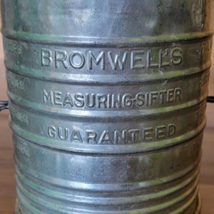 Vintage Bromwells Sifter Five Cup - Etsy