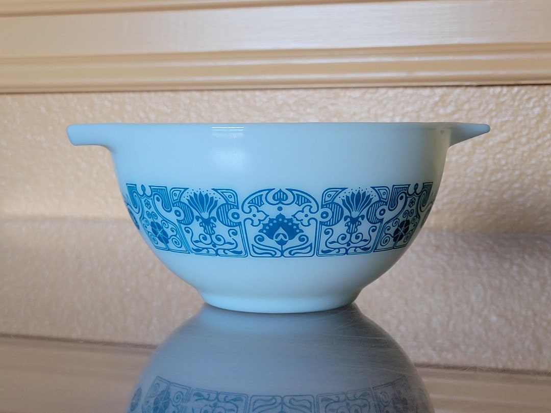 Vintage Pyrex 441 Cinderella Bowl Horizon Blue - Etsy