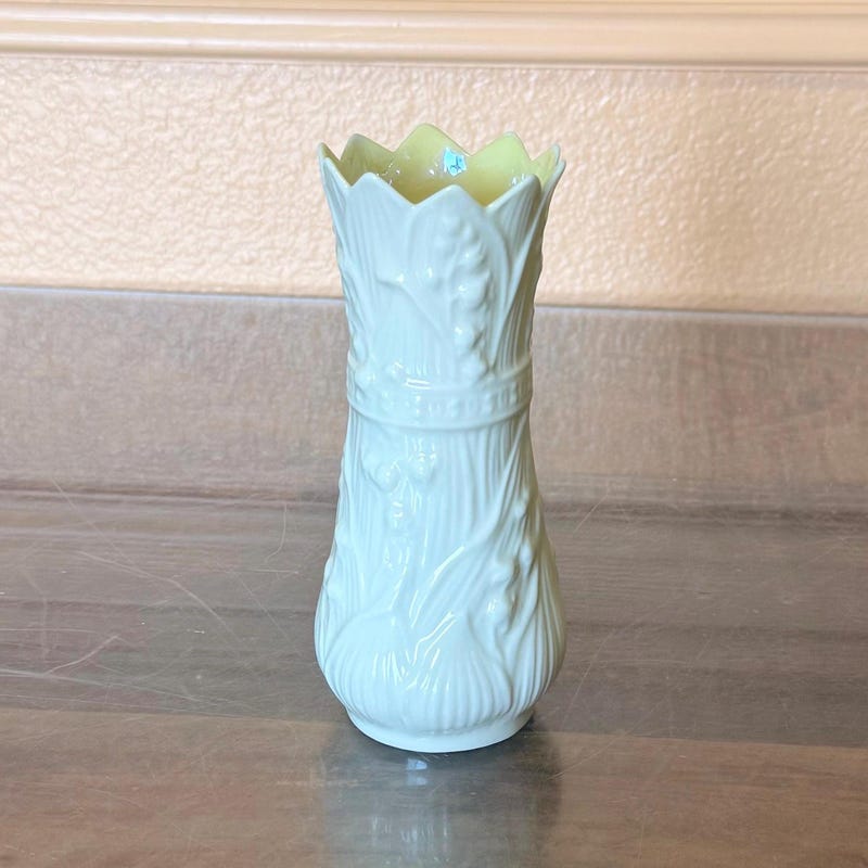 Vintage Belleek Vases - Etsy
