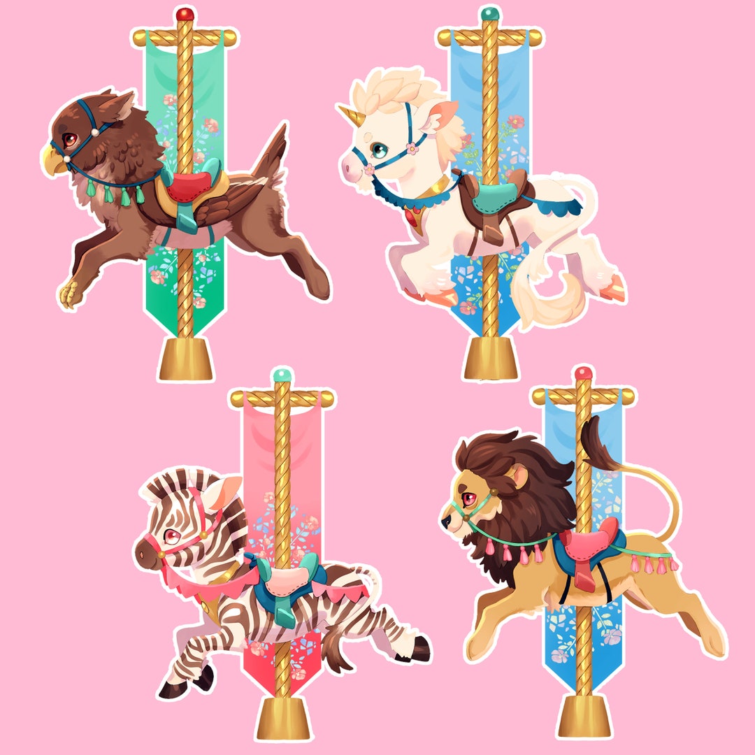 Acrylic Carousel Standees - Etsy