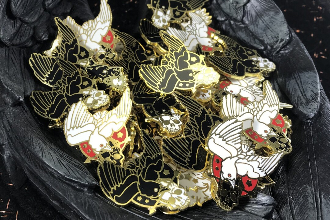 Nevermore VARIANT Hard Enamel Pin - Etsy