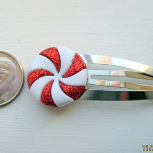 Peppermint Hair Clips, Candy Barrettes, Peppermint Candy Accessories ...