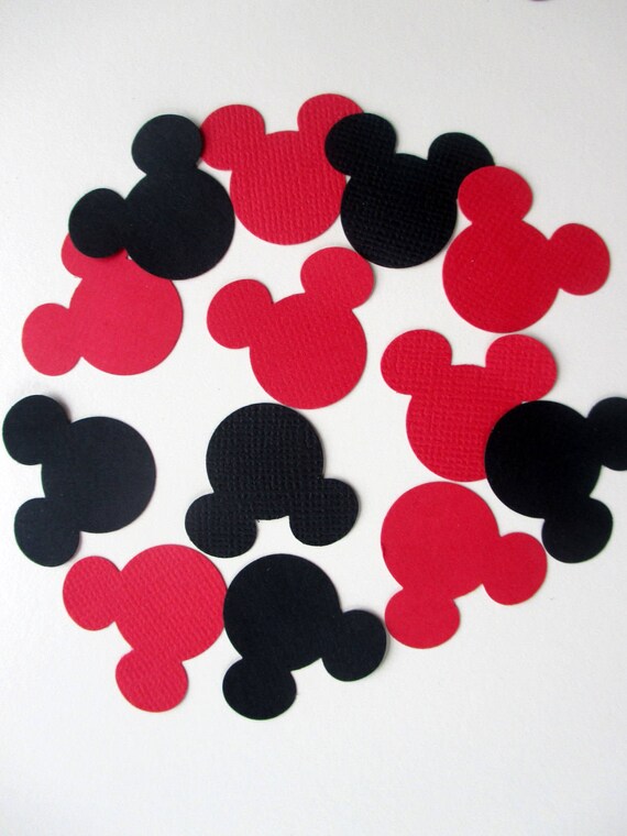 Mickey Mouse Confetti Kids Birthday Party Decorations Baby - Etsy