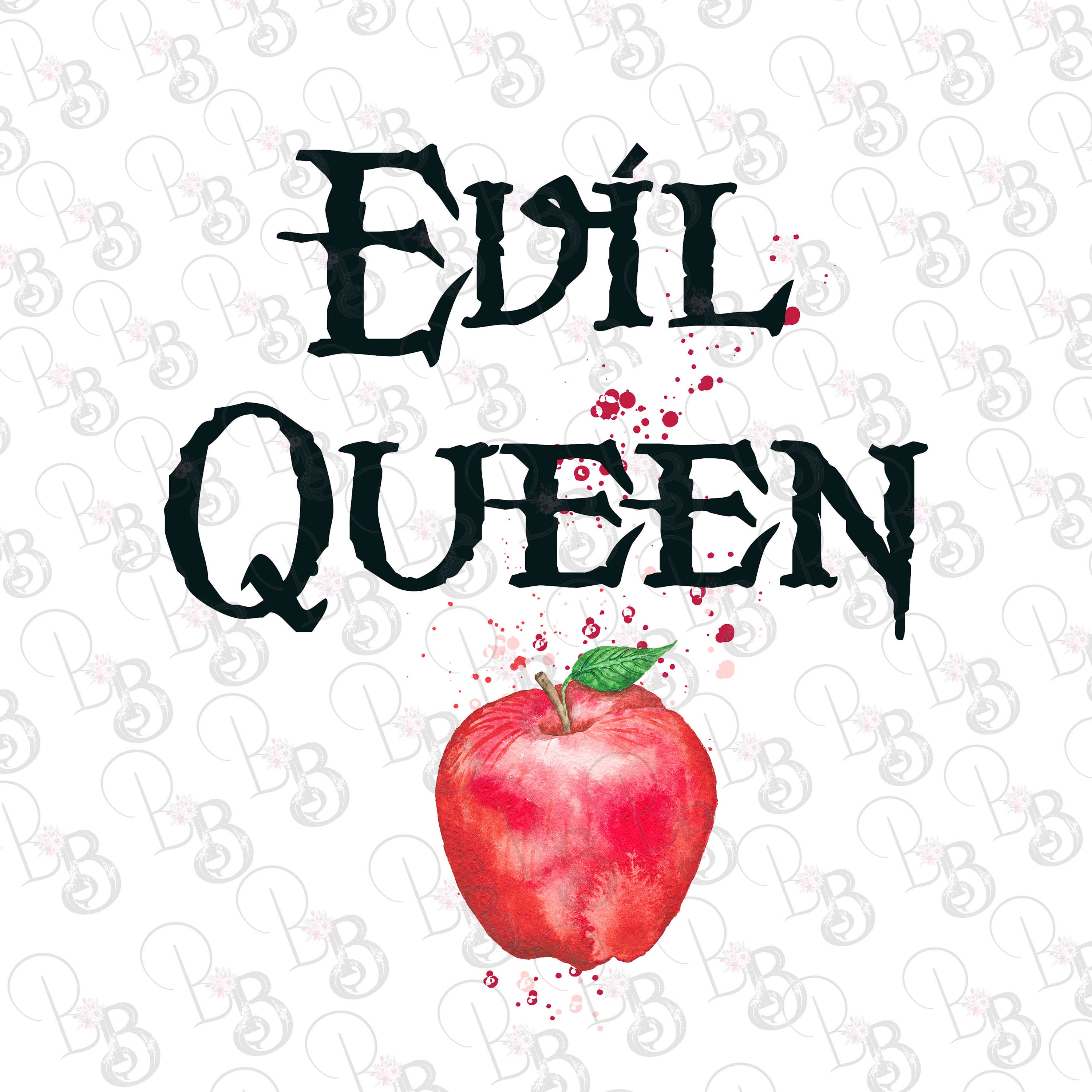 Evil Queen y Poison Apple Png Clipart Descarga digital | Etsy