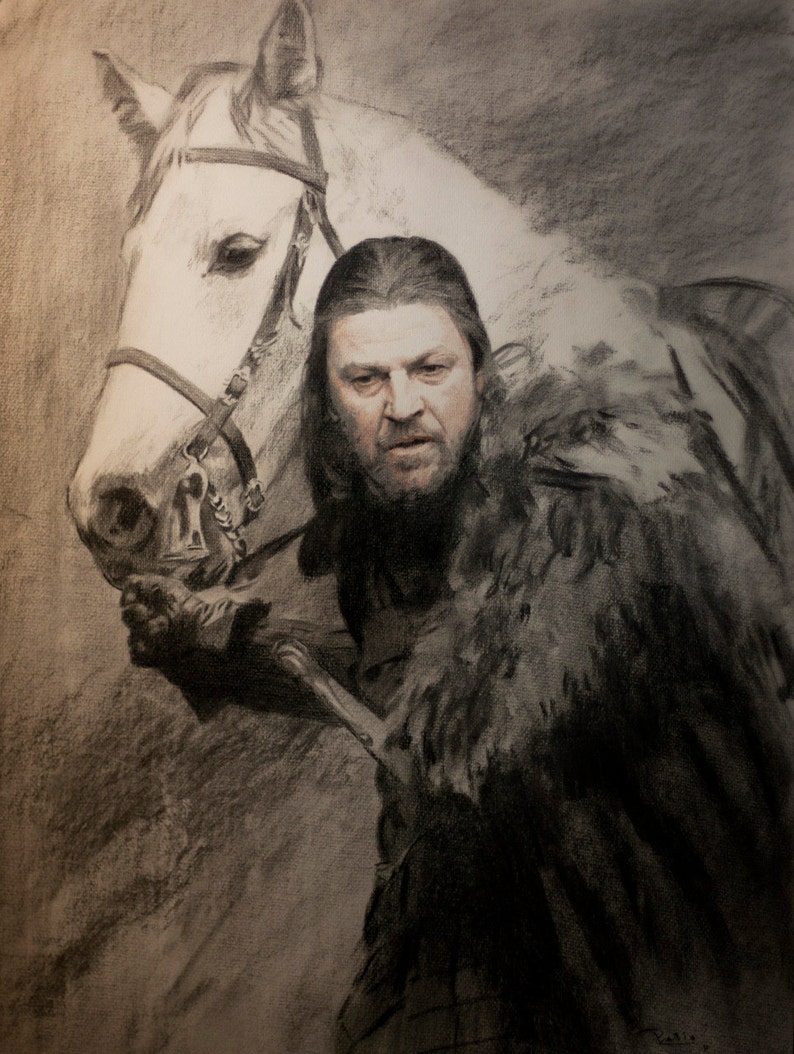 Game of Thrones, Ned Stark Poster - Etsy