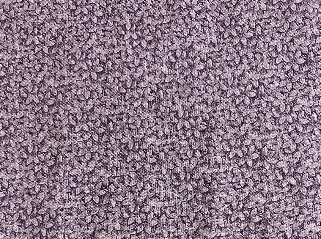 Vintage VIP Cranston Lavender Purple Allover Floral - 34x44 - Etsy