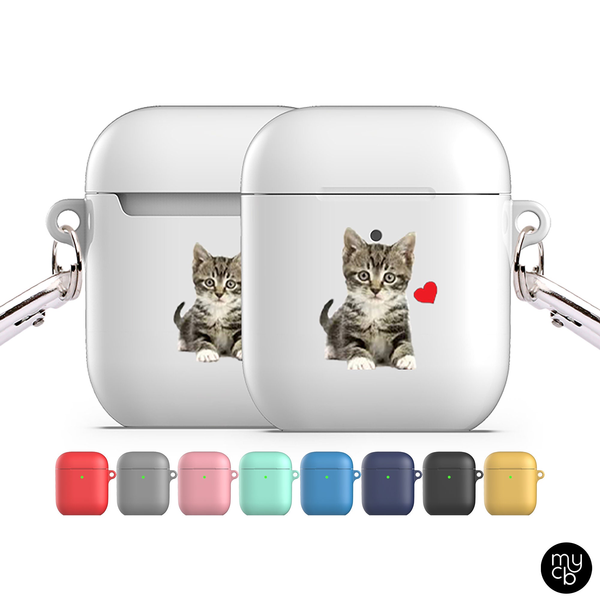 AirPod Case with a Photo of your Cat Custom Case for Apple | Etsy