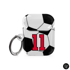 Soccer AirPod Case With Name and Number, Great for Soccer Player Mom ...