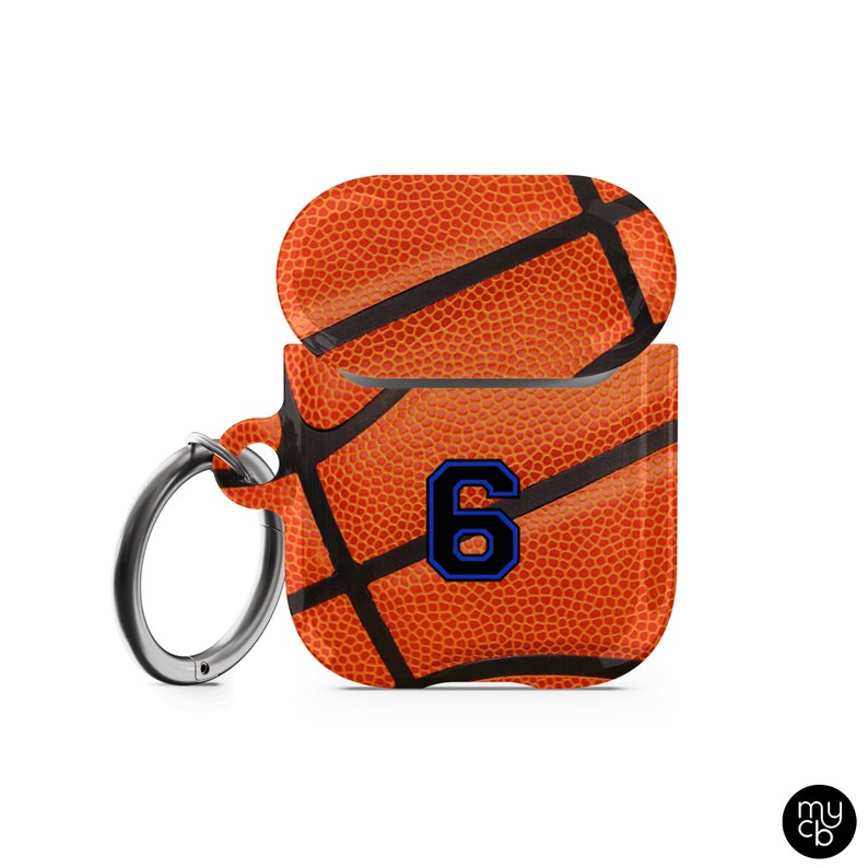 Basketball Airpod Case With Name and Number Great for - Etsy