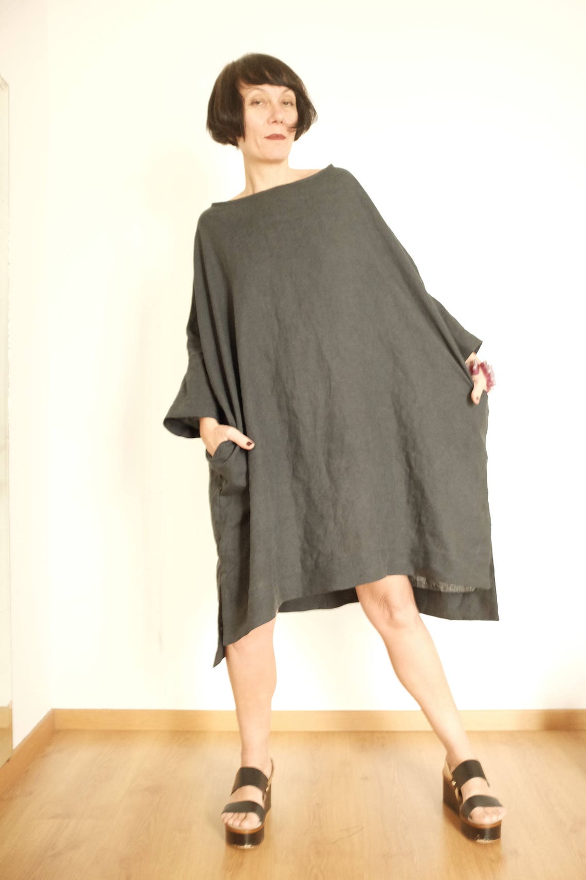 Plus Size Linen Tunic Plus Size Linen Dresses Linen Tunic | Etsy