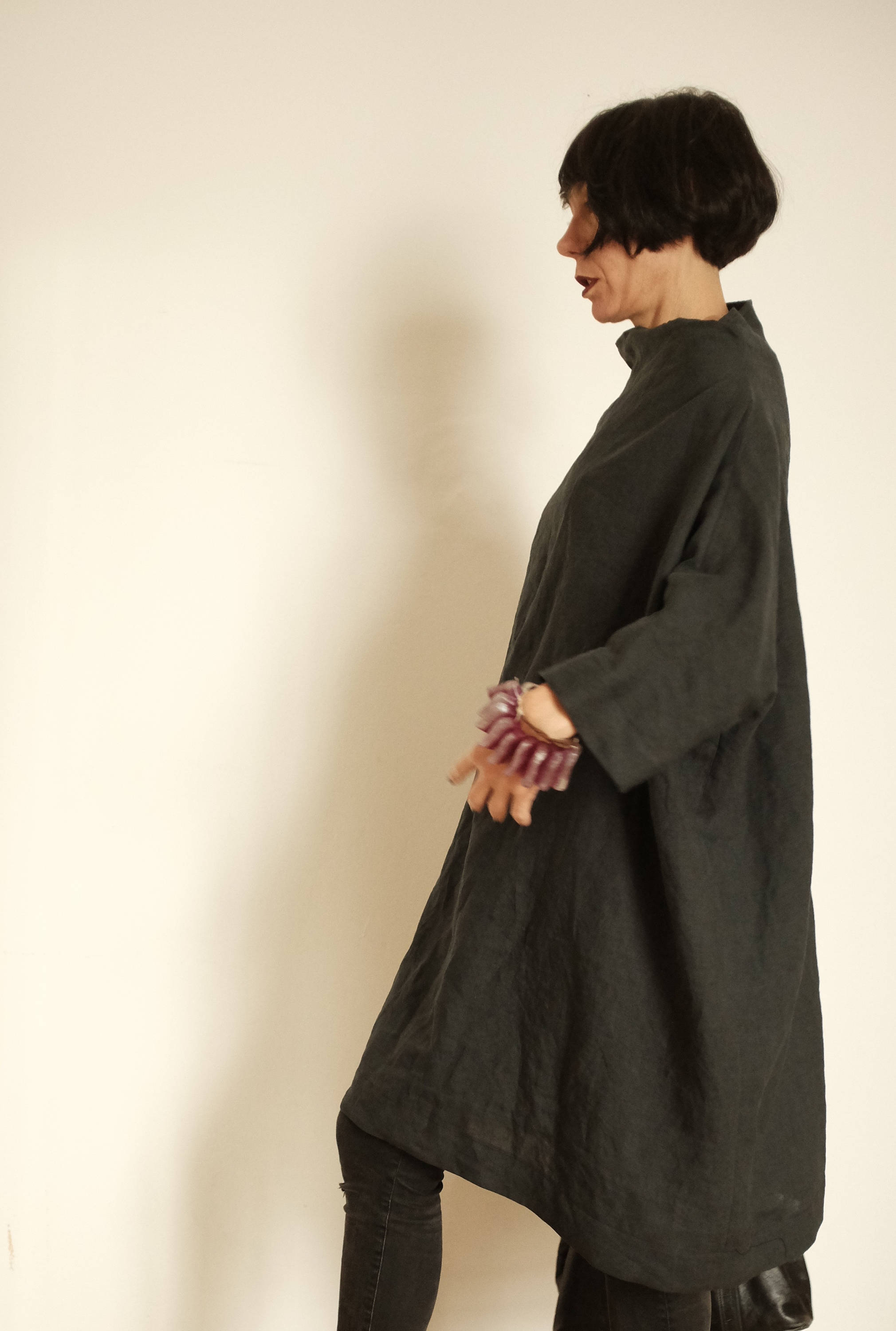 Linen Dress Plus Size Clothing Linen Tunic Linen Womens Clothing ...