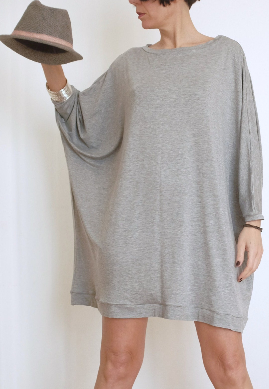Oversized Shirt - Plus Size Dress - Big Shirt - XXL Top - Oversized ...