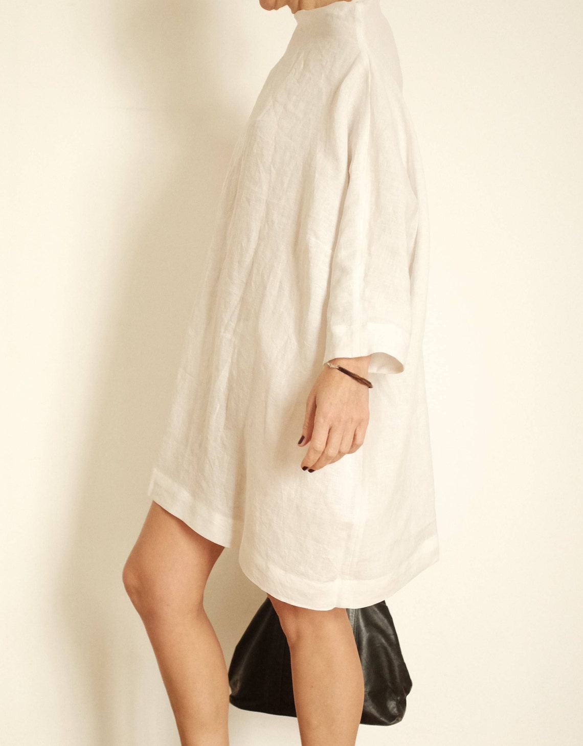 Plus Size Linen Linen Tunic Plus Size Clothing Linen Dress Linen Womens ...
