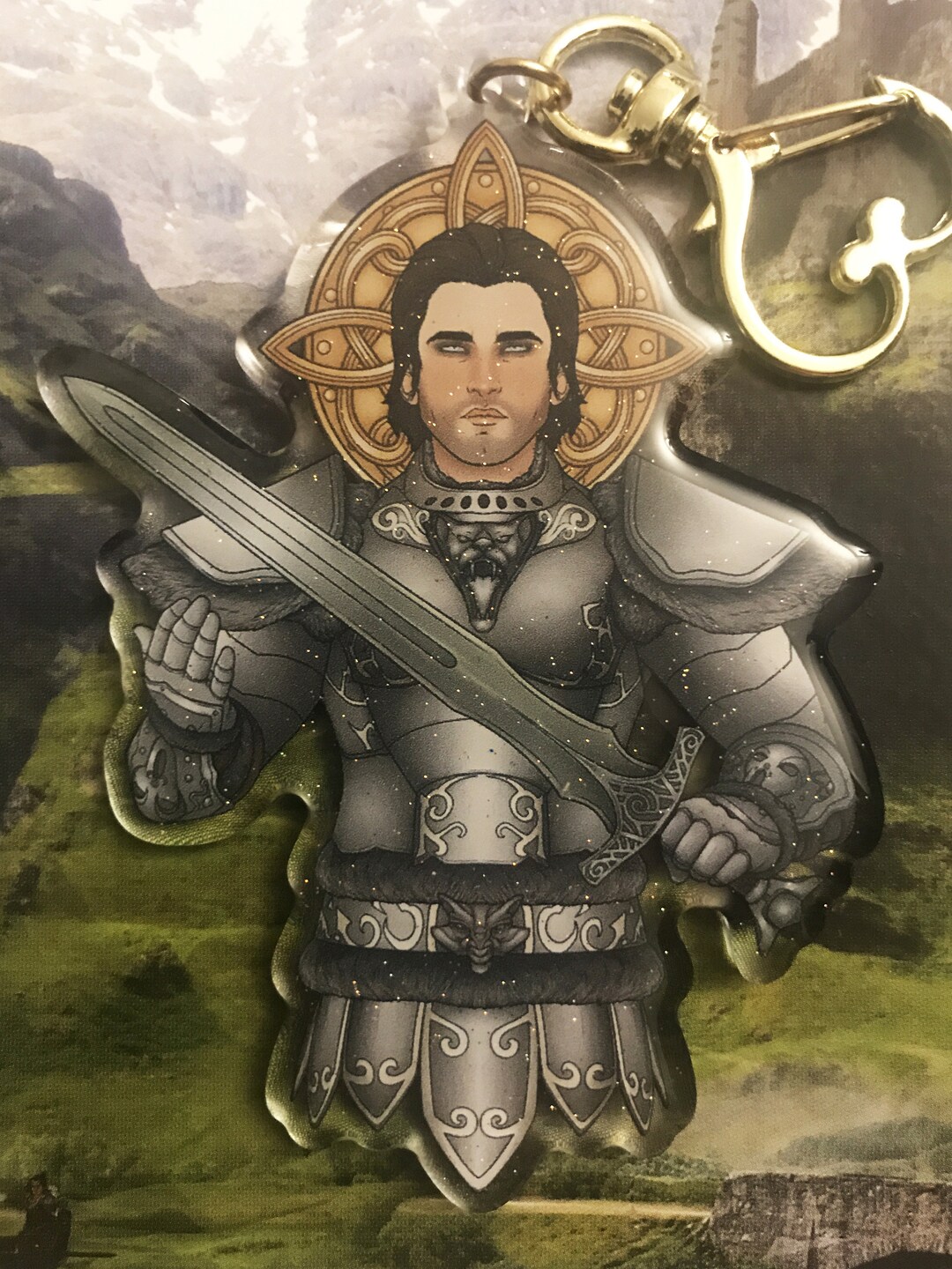 Skyrim Blessings of Mara Vilkas Double Sided Acrylic Charm - Etsy