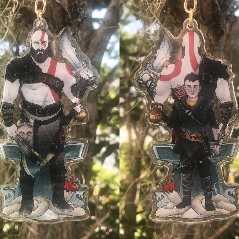 God of War Keychains - Etsy