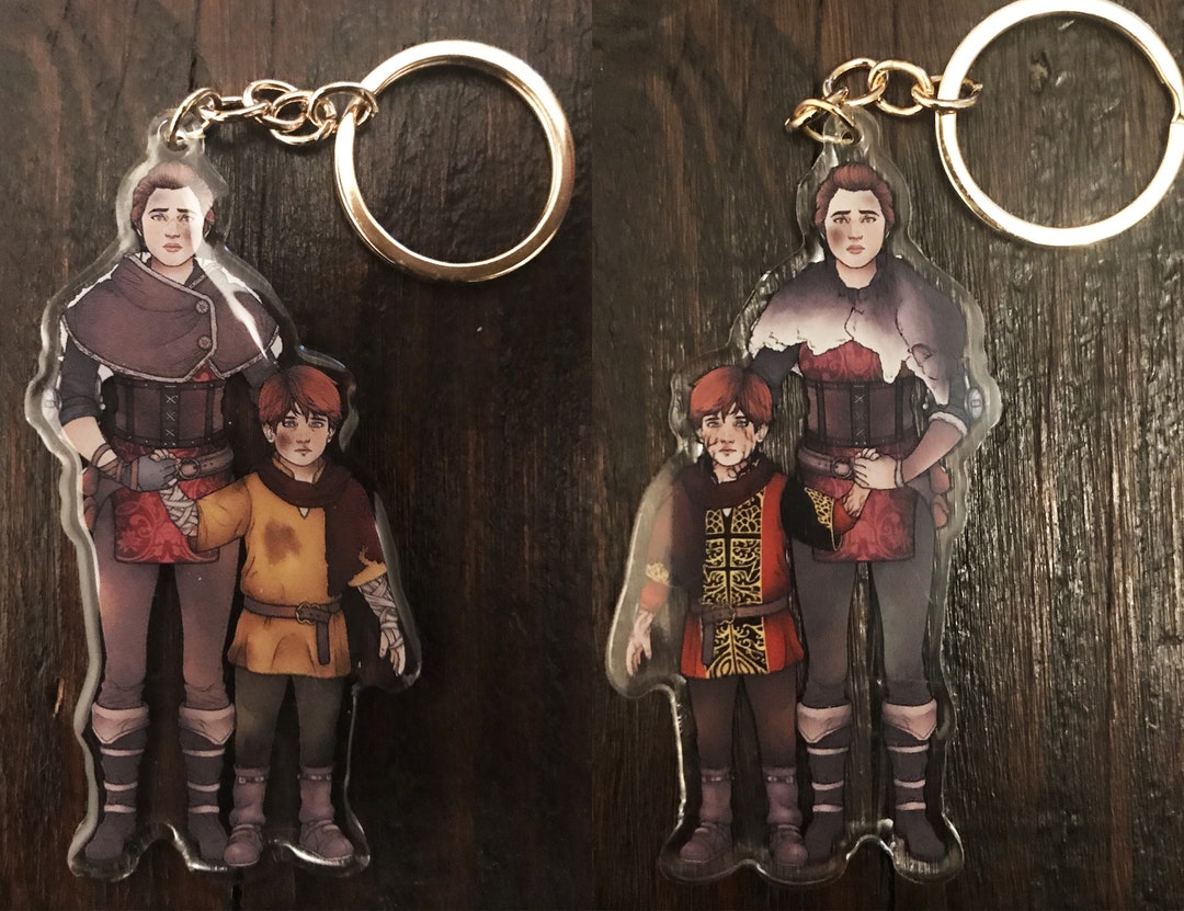 A Plague Tale: Innocence Requiem Amicia Hugo Double Sided Acrylic Charm ...