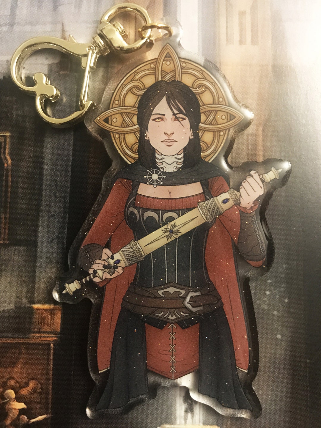 Skyrim Blessings of Mara Serana Double Sided Acrylic Charm - Etsy