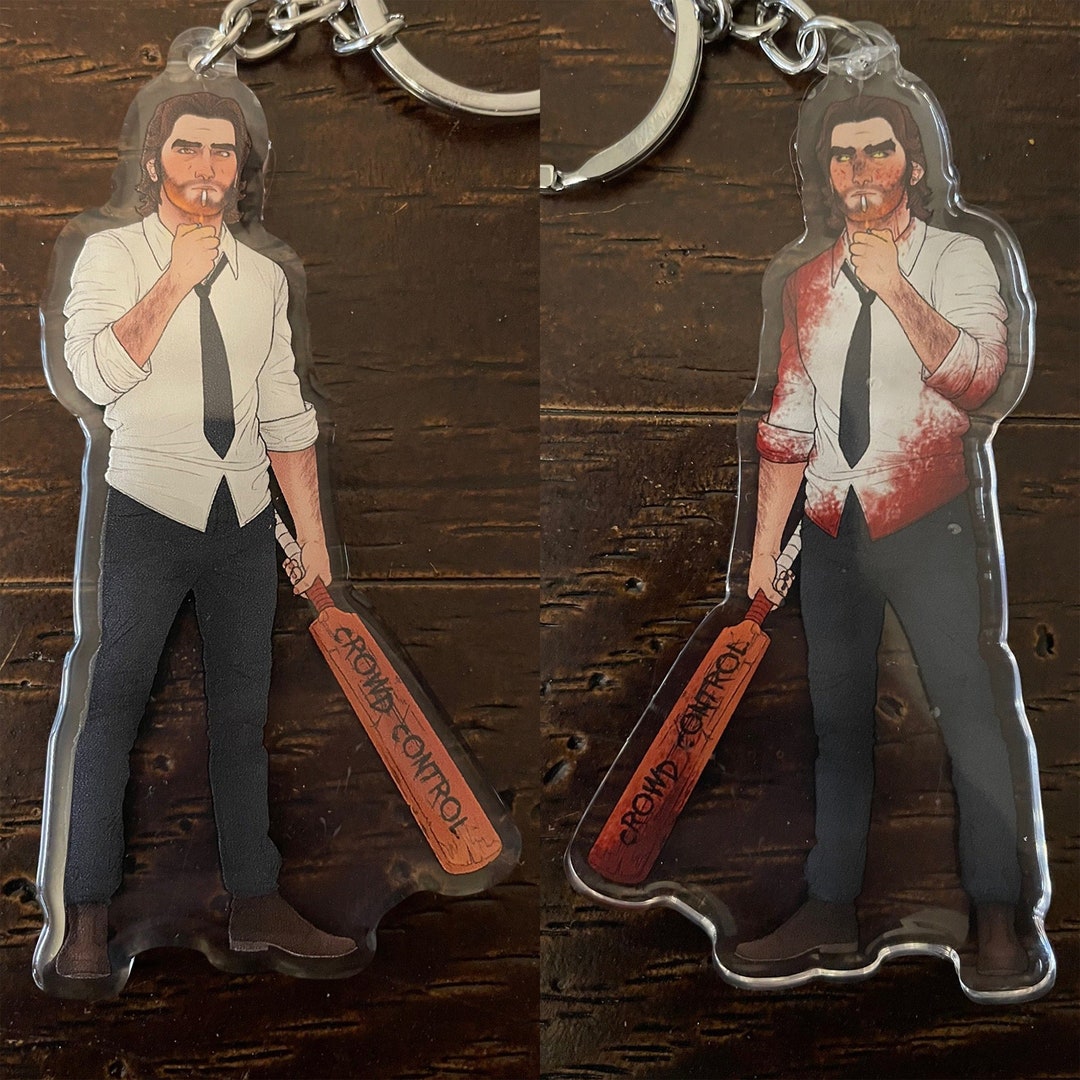 TWAU the Wolf Among Us Bigby Wolf Fables Telltale Games Double Sided ...