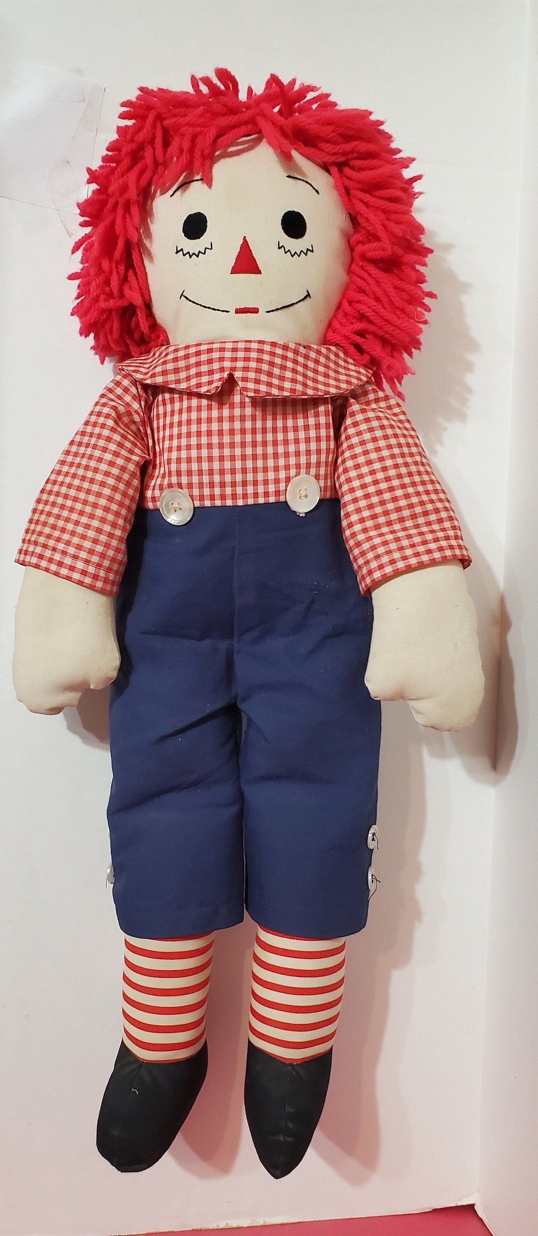 Raggedy Andy Orange Red Hair - Etsy