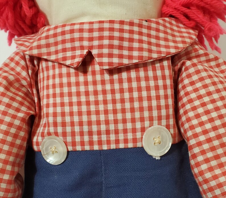 Raggedy Andy Orange Red Hair - Etsy