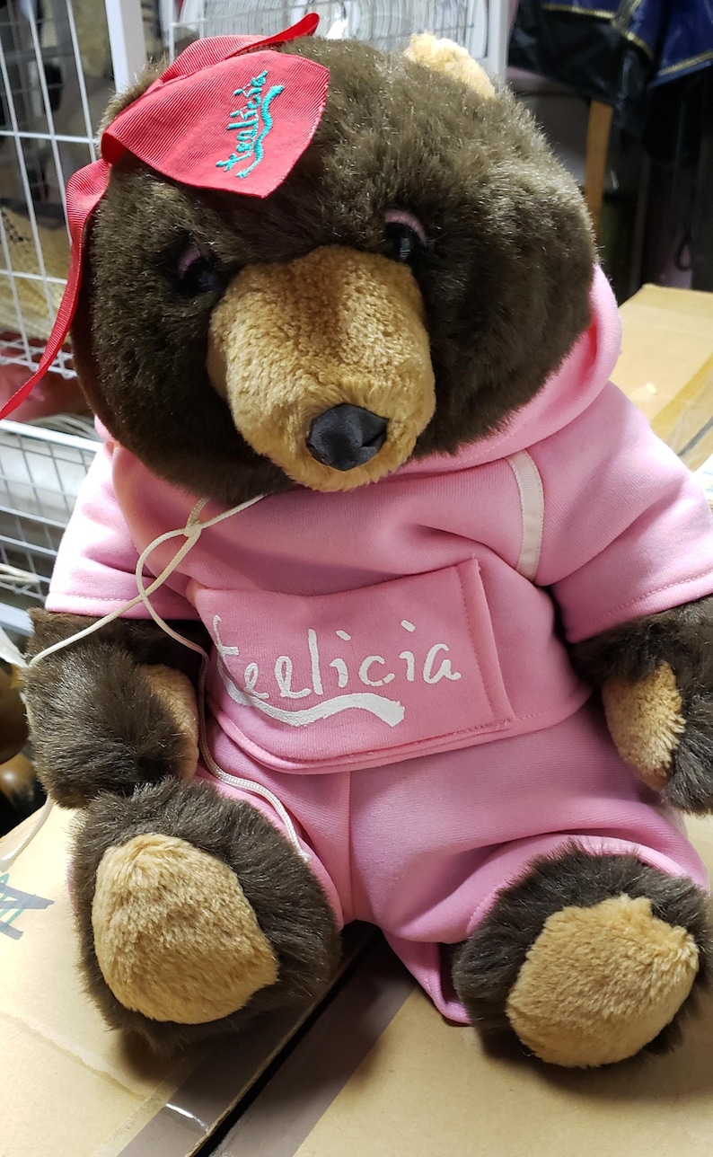 Vintage From Filenes: "feelix", "feelicia" Bears, Puffysweatshirt ...