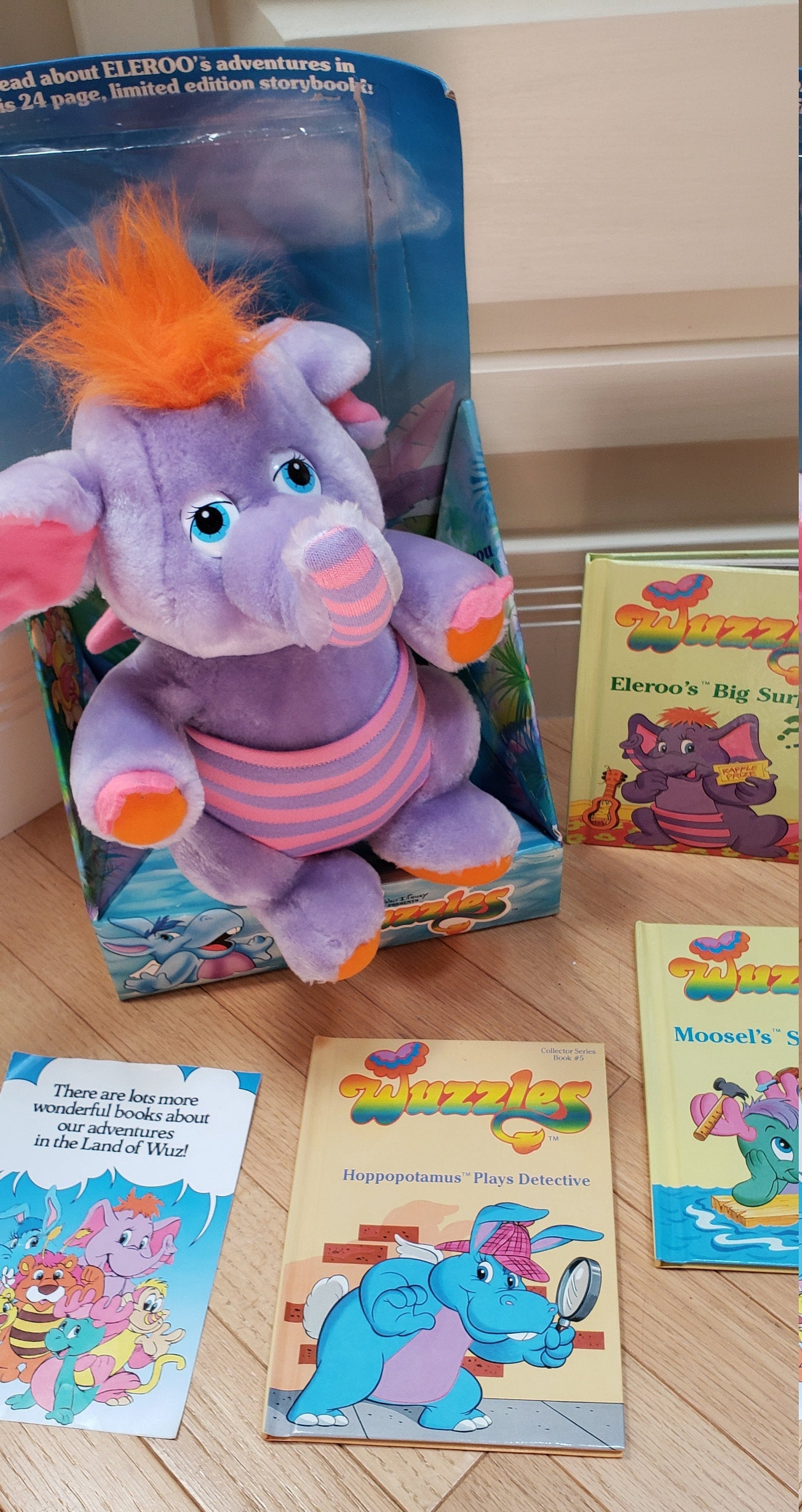 3 Walt Disney presenta WUZZLEs VINTAGE: Eleroo Moosel y - Etsy España