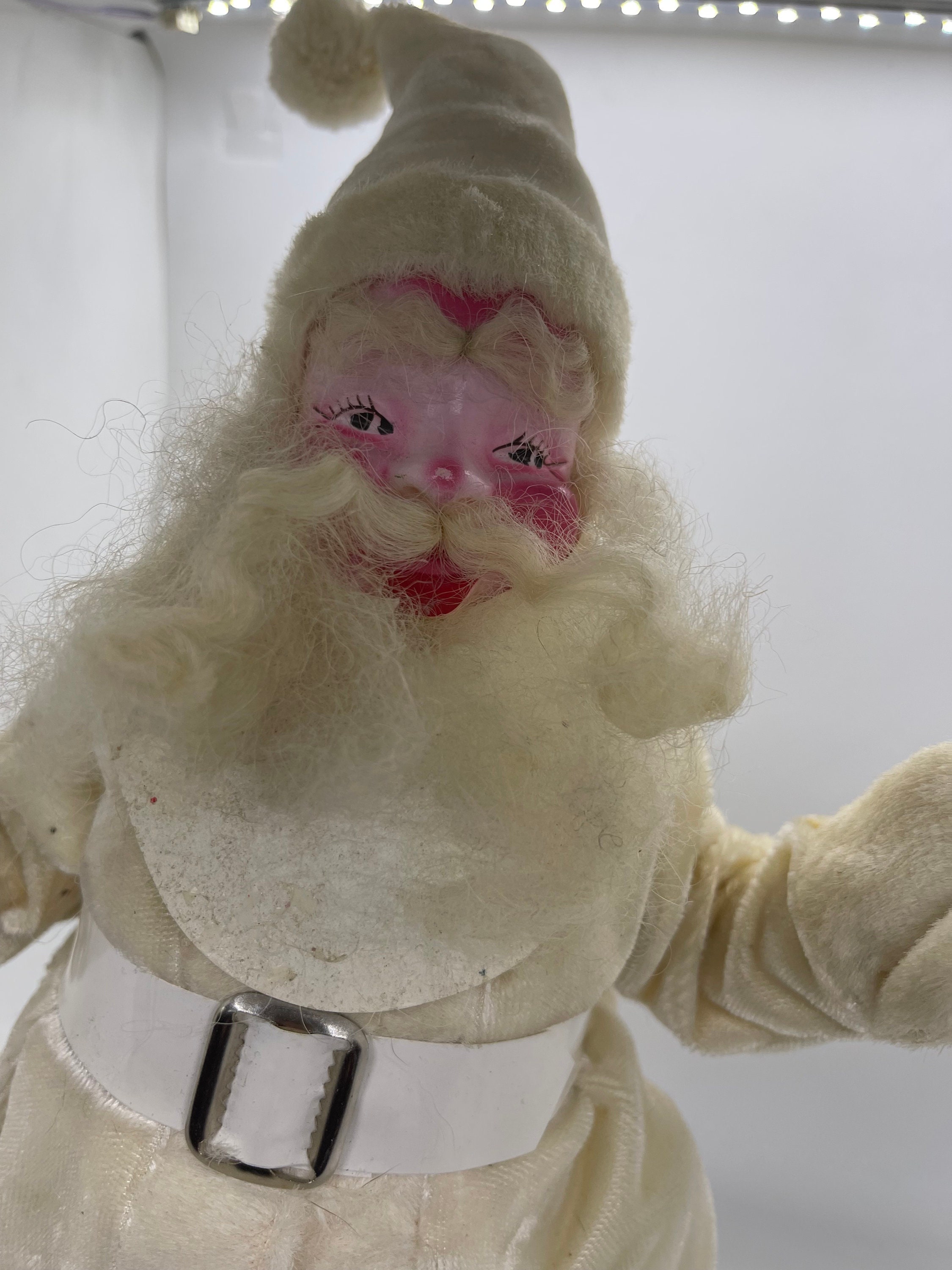 Vintage White Harold Gale Santa Claus - Etsy