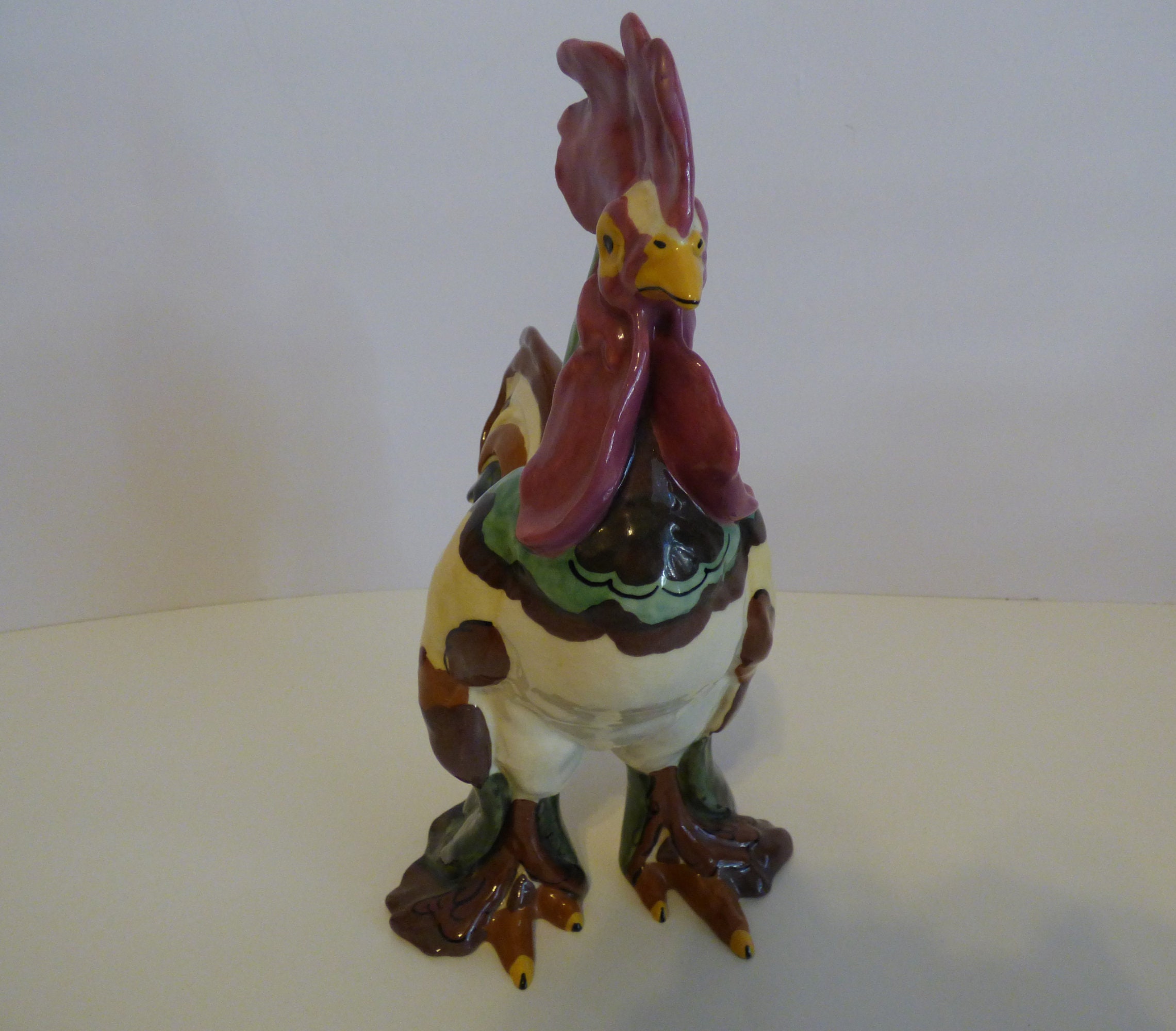 Kay Finch Pottery Chanticleer or Rooster bobby Socks - Etsy UK