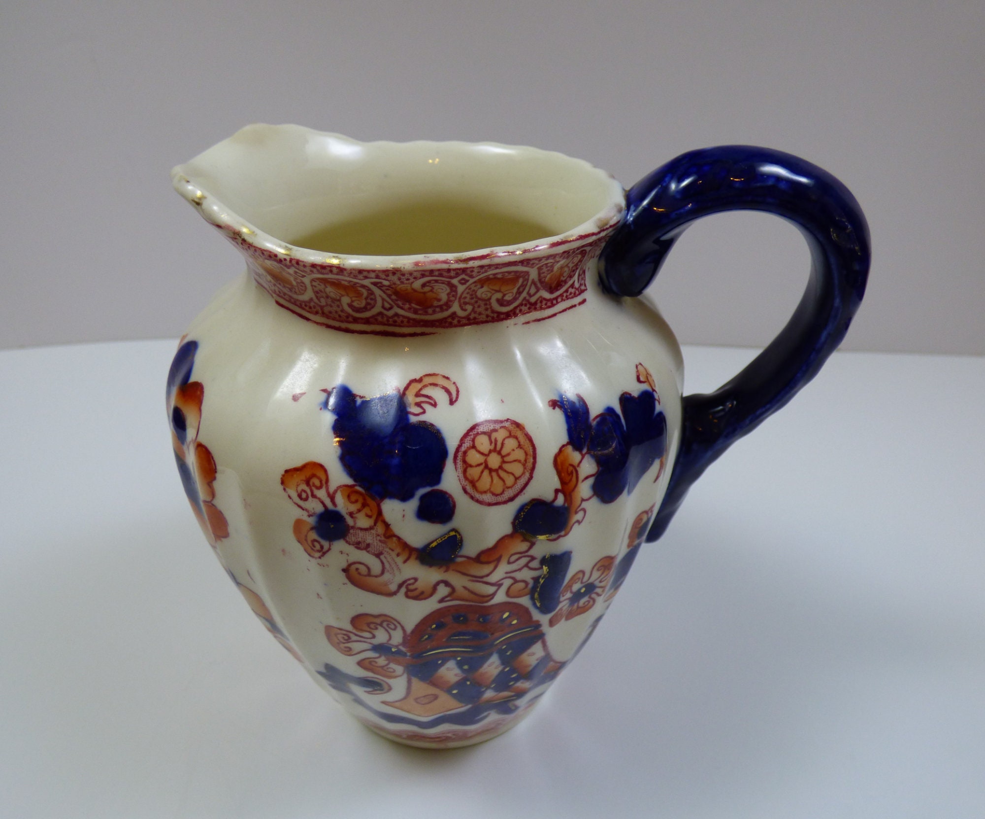 Simon Fielding & Co. Indian Imari Style Pitcher 1890s - Etsy