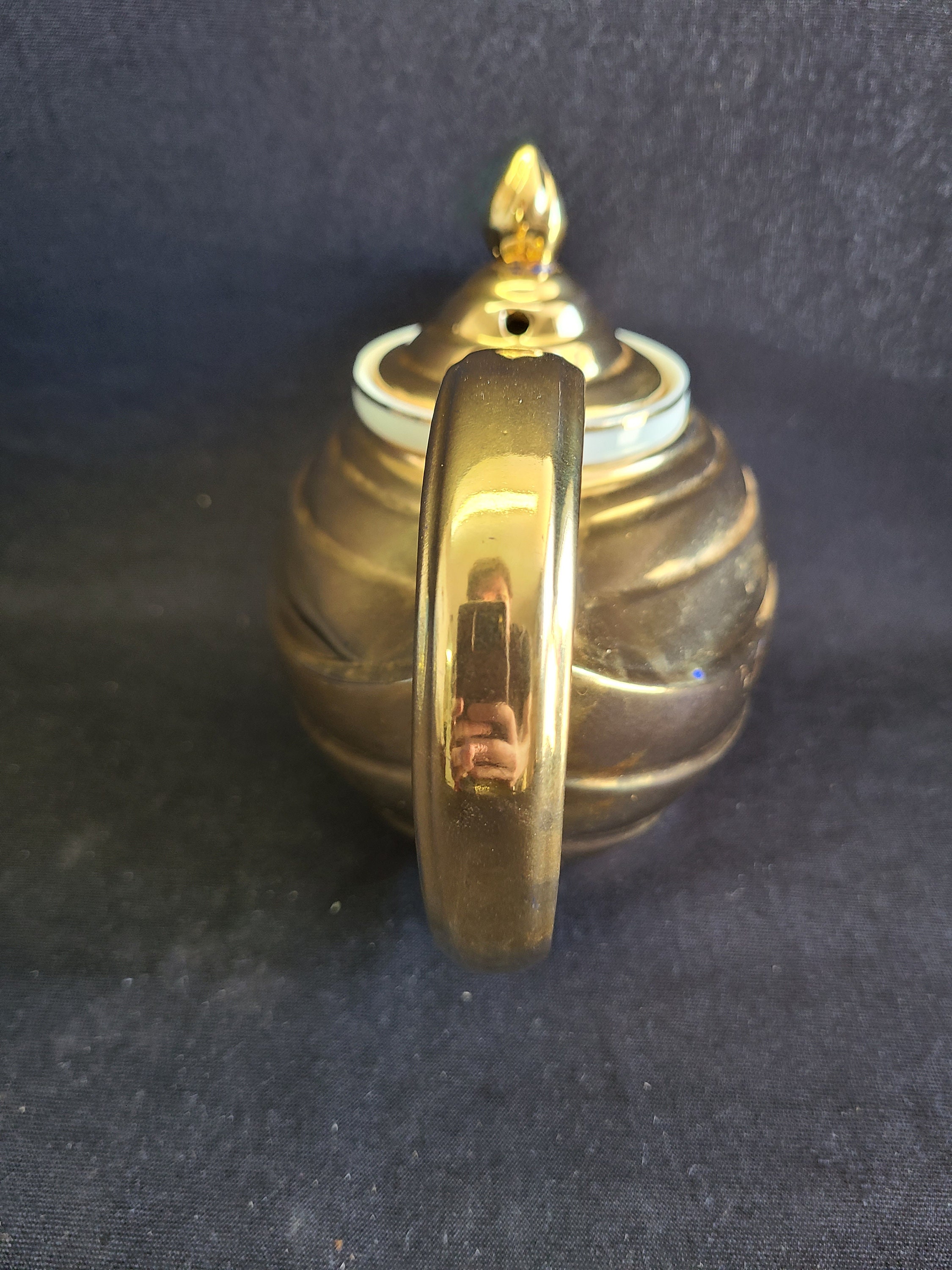 Vintage Golden Glo Aladdin Teapot 1411 by Hall With Lid - Etsy