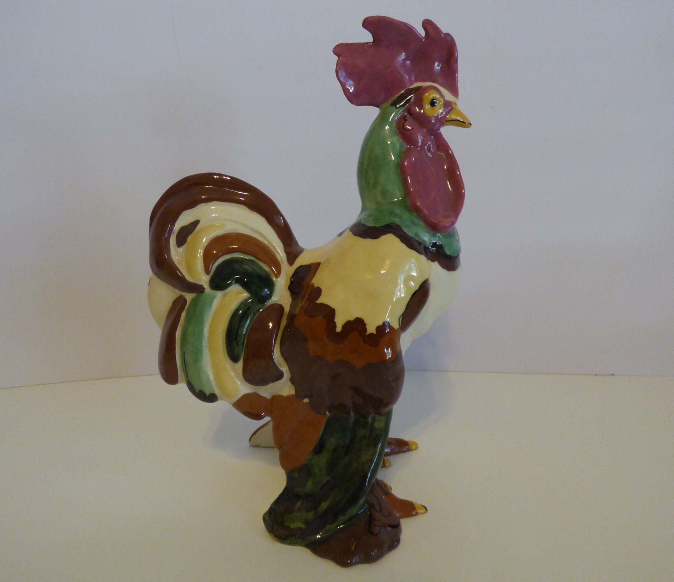 Kay Finch Pottery Chanticleer or Rooster Bobby Socks | Etsy