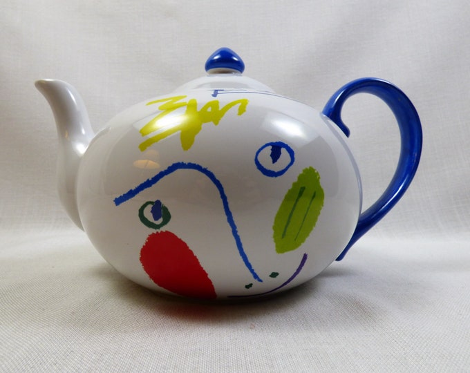 1996 Pablo Picasso the Washerwoman 1962 Masterpiece Art Teapot - Etsy
