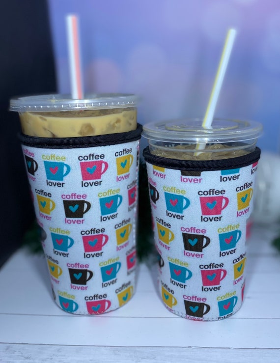 Personalized Iced Coffee holder Coffee Time Iced Coffee | Etsy