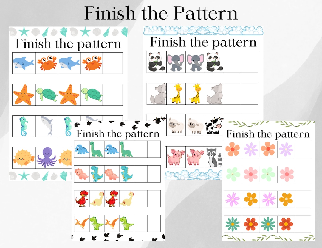 Finish the Pattern Digital Download - Etsy